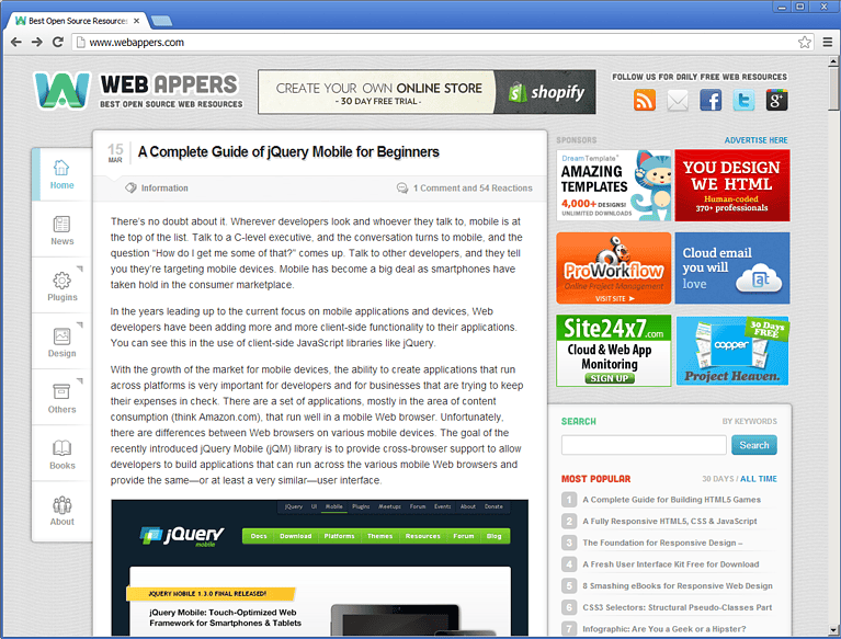 10 Web Development Blogs You Should Follow - pontikis.net