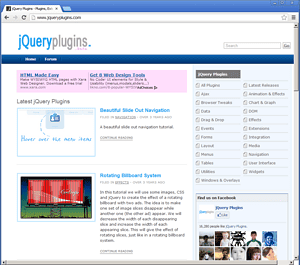 Top 10 resources for jQuery plugins - pontikis.net