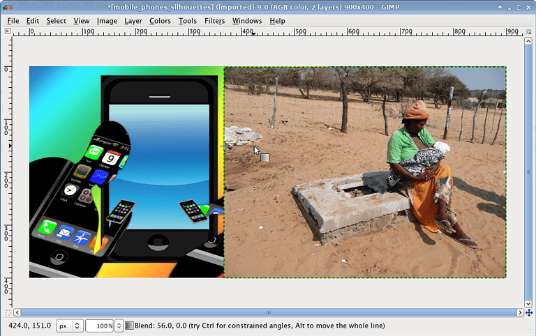 How to Blend Images with GIMP - pontikis.net
