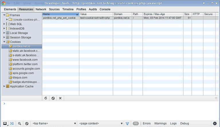 How to Create, Read, Update and Delete Cookies with PHP or Javascript - pontikis.net