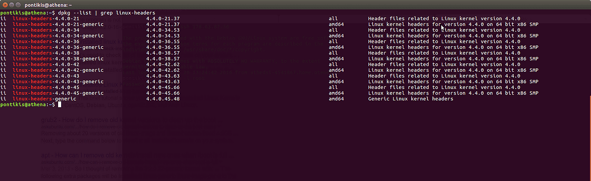 How to Remove Old Kernels in Debian and Ubuntu - pontikis.net