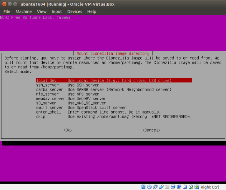 How To Create Partition Image Backup And Restore Using Clonezilla