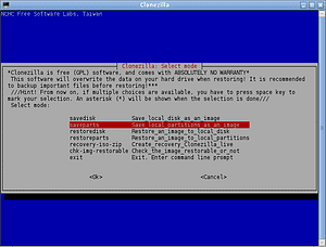 How to Create Partition Image Backup and Restore Using Clonezilla - pontikis.net