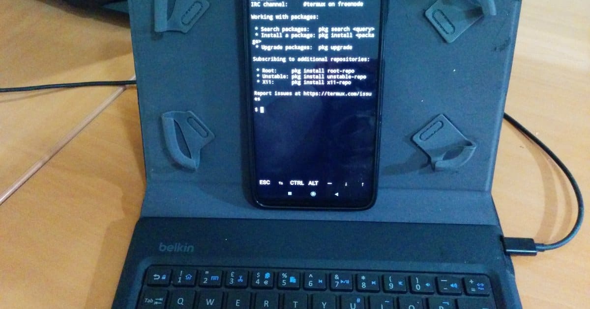 Termux Linux Administration On The Go From Android Pontikis